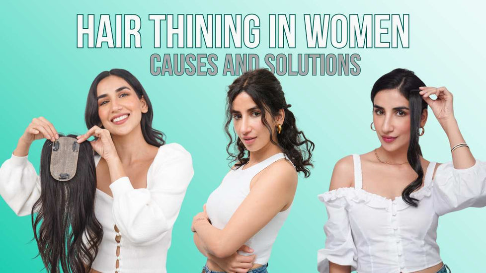 Hair Thinning in Women: Causes, Solutions, and More – Nish Hair