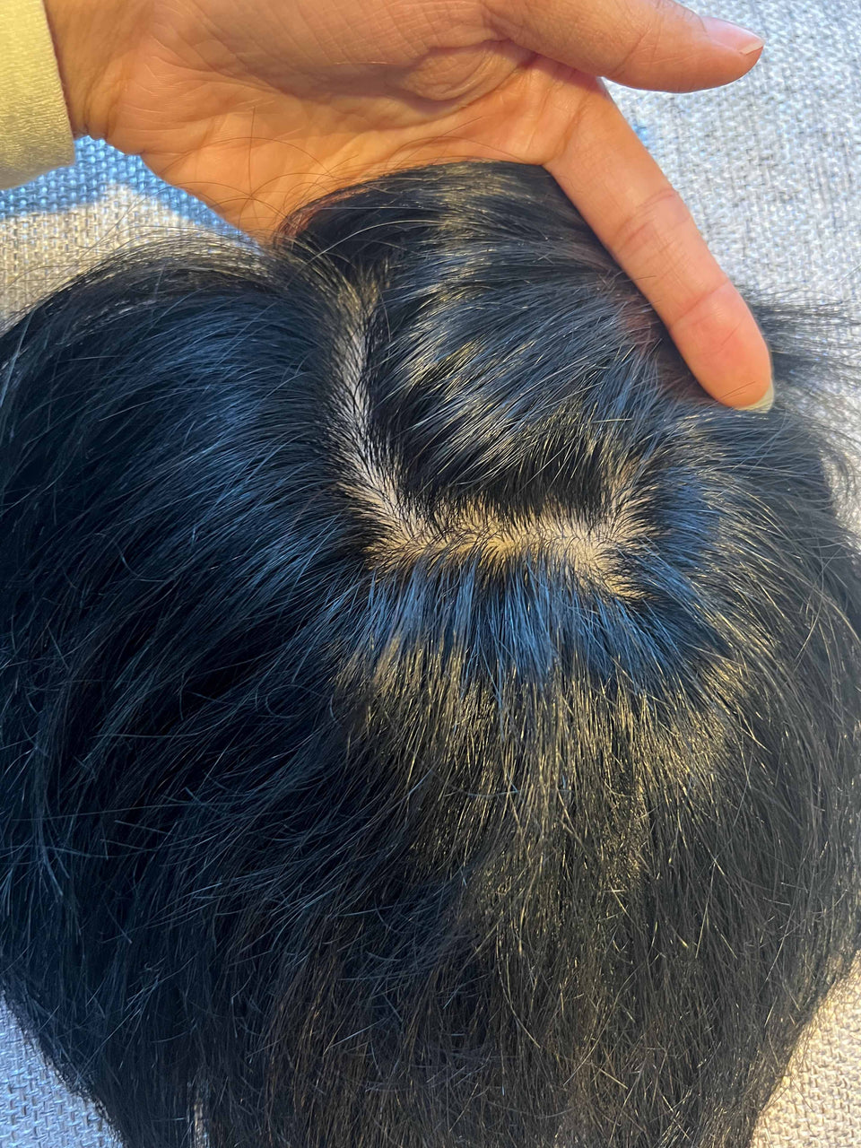 Men Hair Pre Cut - Silk Base Toupée By Nish Hair | 100% Human Hair