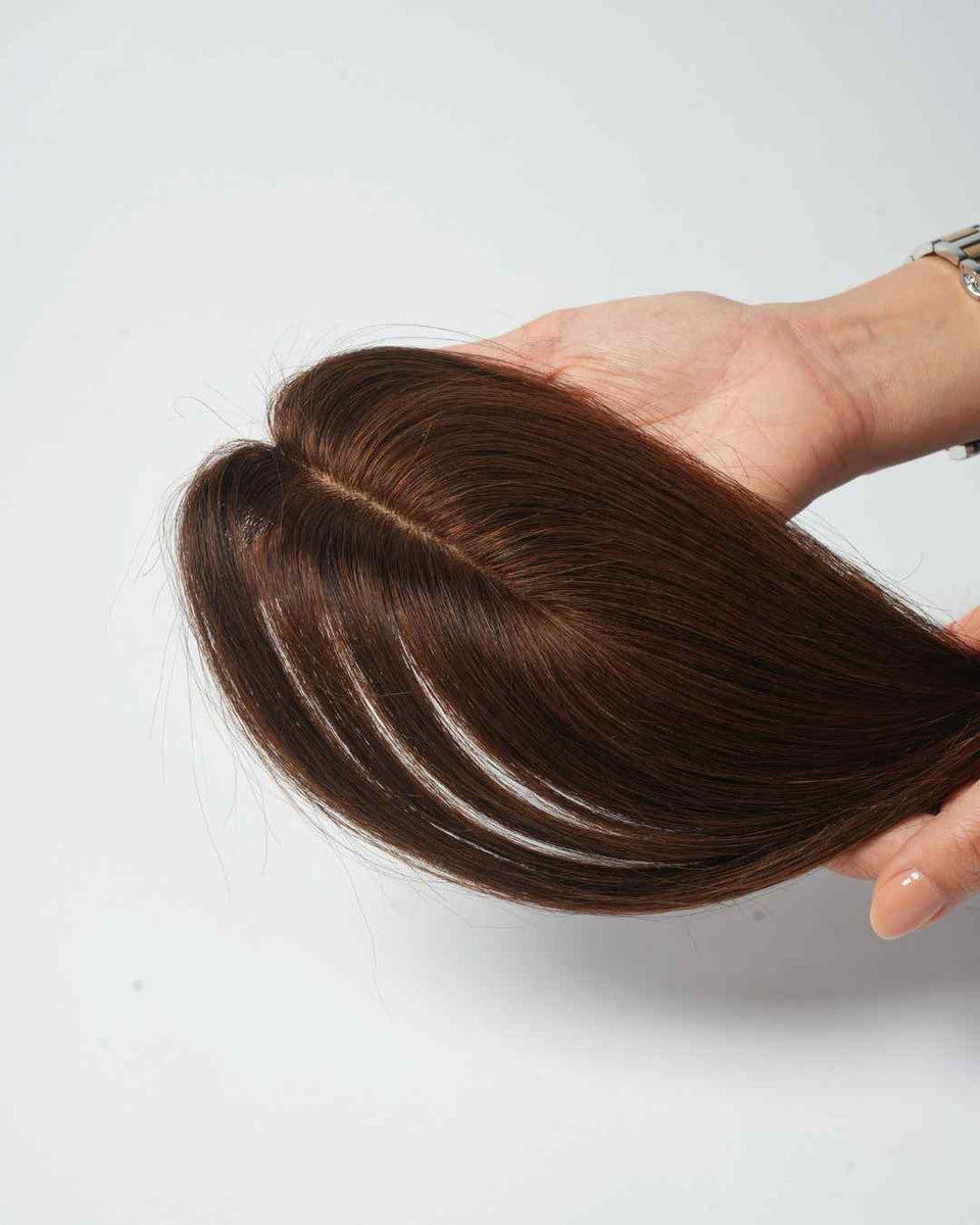 Scalp Line Hair Topper – Lightweight, 100% Human Hair for Thinning ...