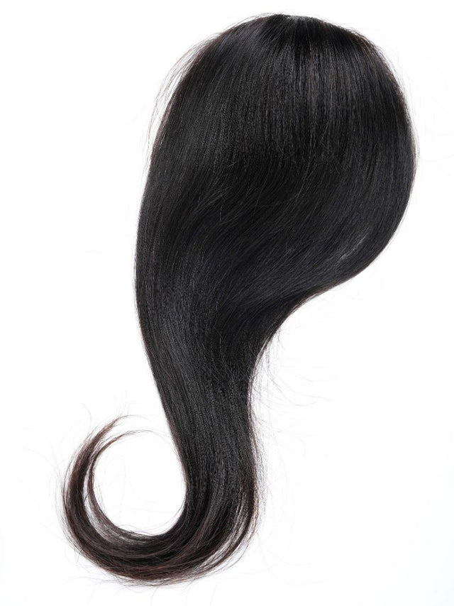 Backcombed Lace Base Hair Topper – 100% Human Hair for Natural Coverage ...
