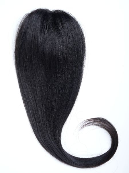 Backcombed Lace Base Hair Topper – 100% Human Hair for Natural Coverage ...