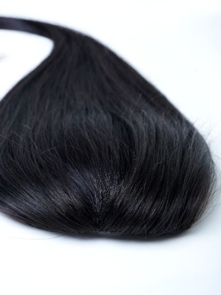 Backcombed Lace Base Hair Topper – 100% Human Hair for Natural Coverage ...